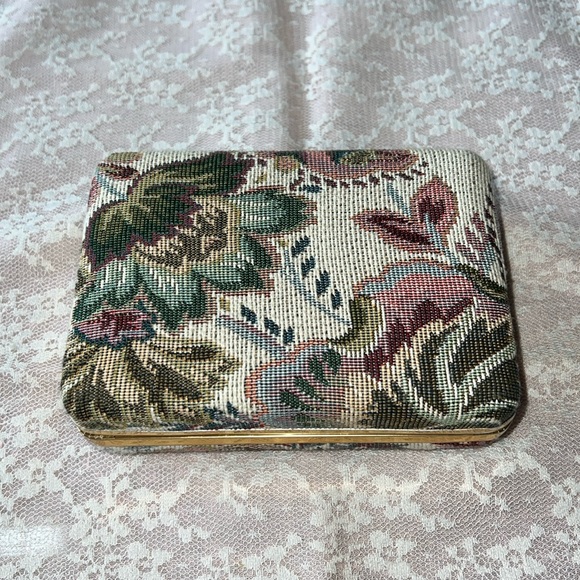 Accessories | Rare Vintage Tapestry Jewelry Box | Poshmark